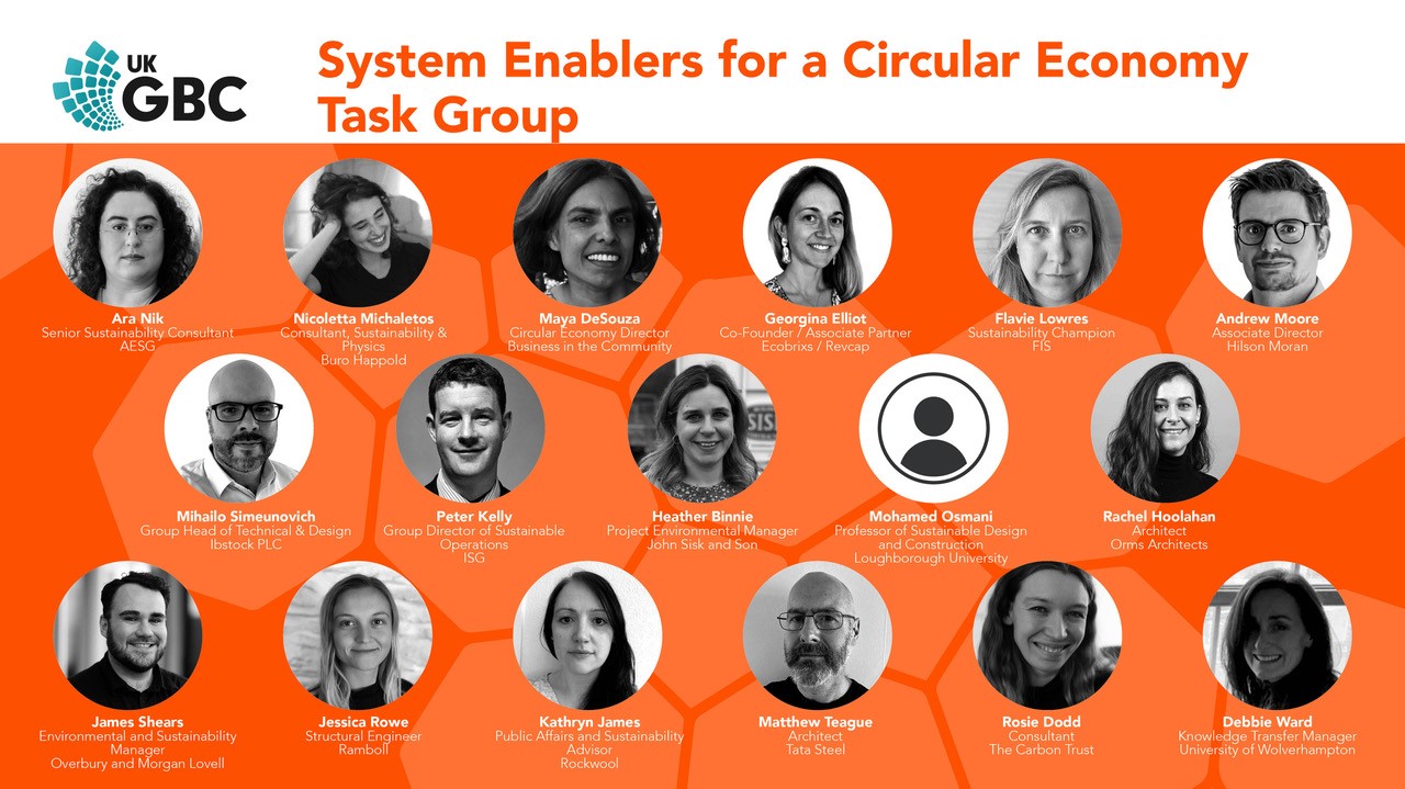 New System Enablers | Circular Economy Task Group | UKGBC