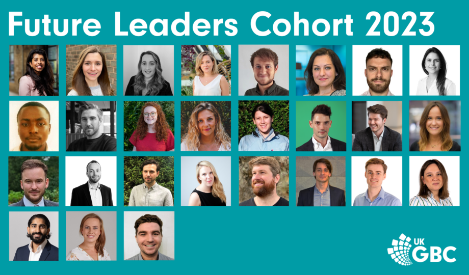 2023 Future Leaders cohort announced | UKGBC