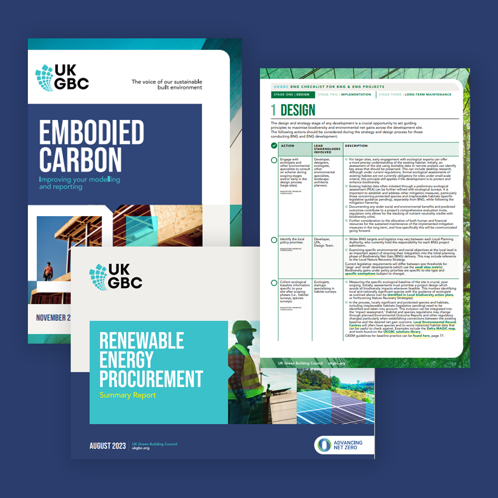 Explore our Guidance Resources | UKGBC