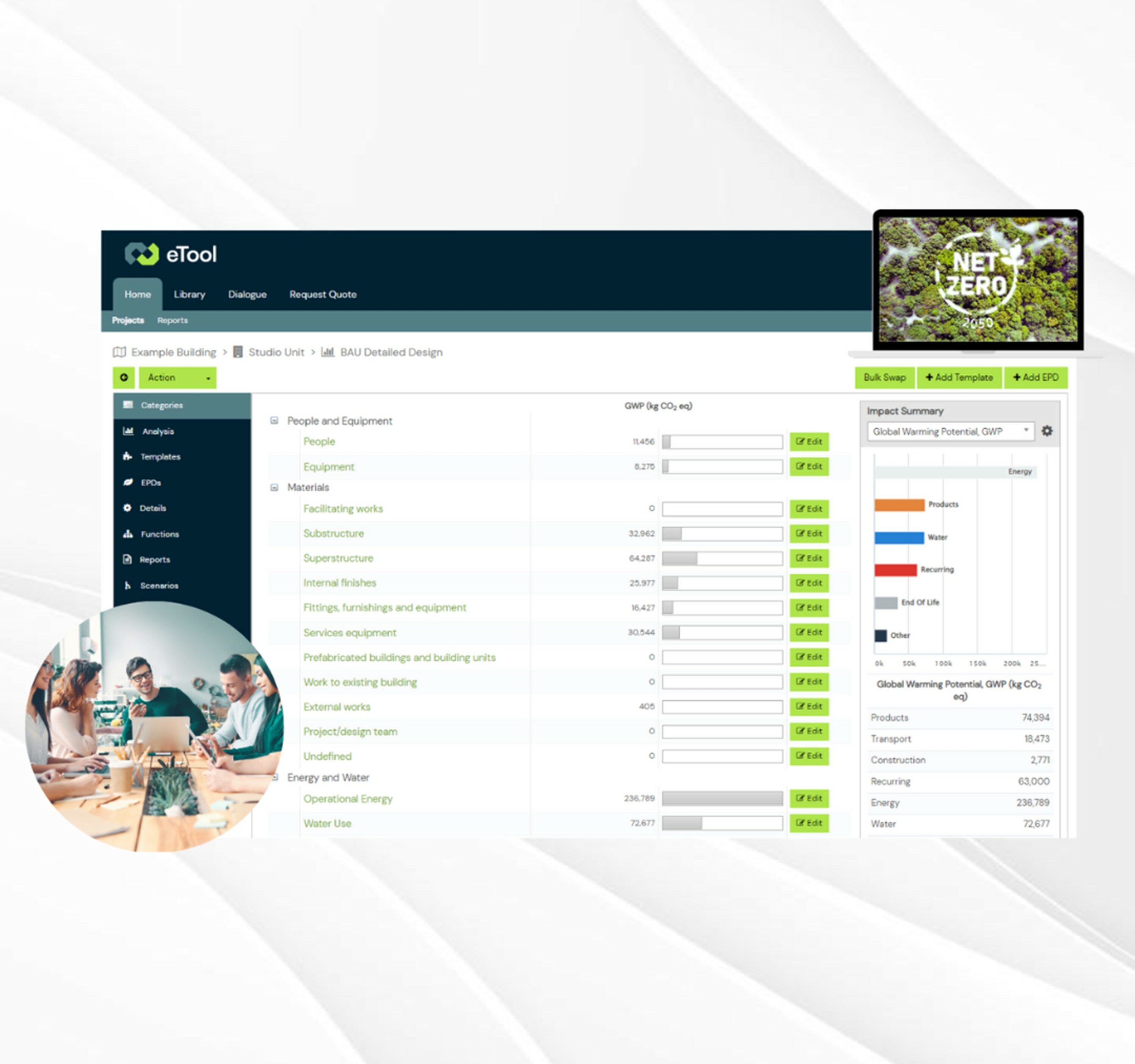 Whole Life Carbon Software for building and infrastructure projects | UKGBC