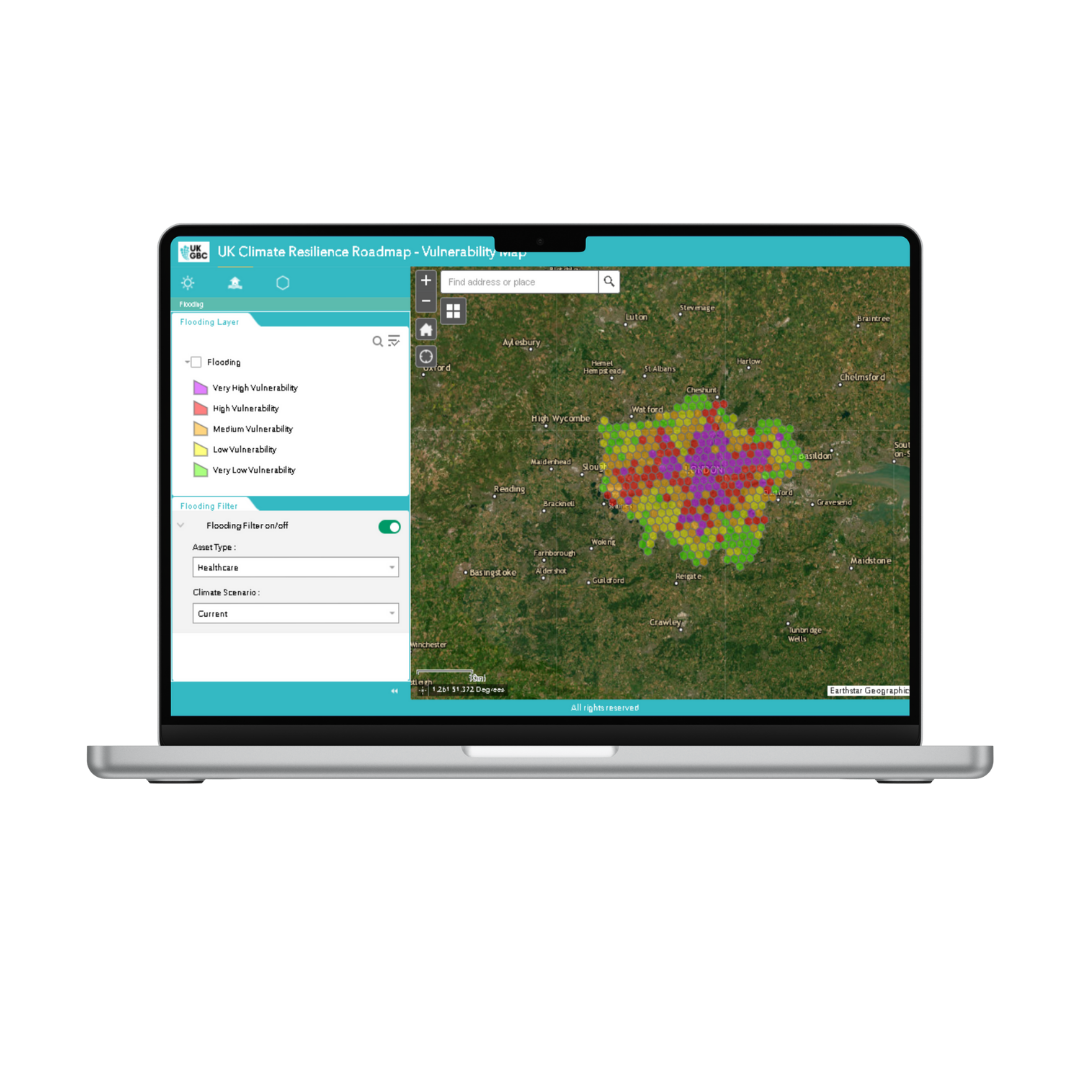 GIS Vulnerability Web Map | UKGBC